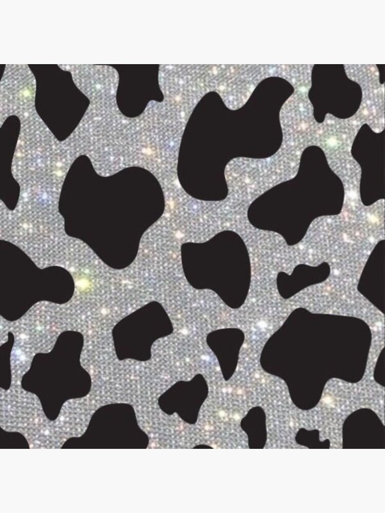 "Sparkle cow print" Sticker for Sale by Lavisharchives | Redbubble