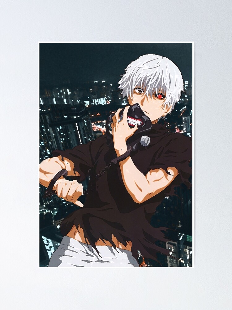 "ken kaneki Oil Painting/Poster" Poster for Sale by AnimeVision | Redbubble