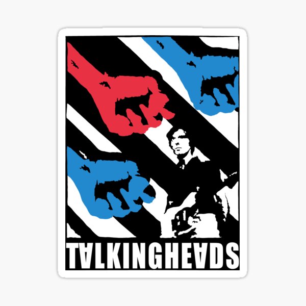 "Talking heads" Sticker for Sale by yatiisalma33 | Redbubble