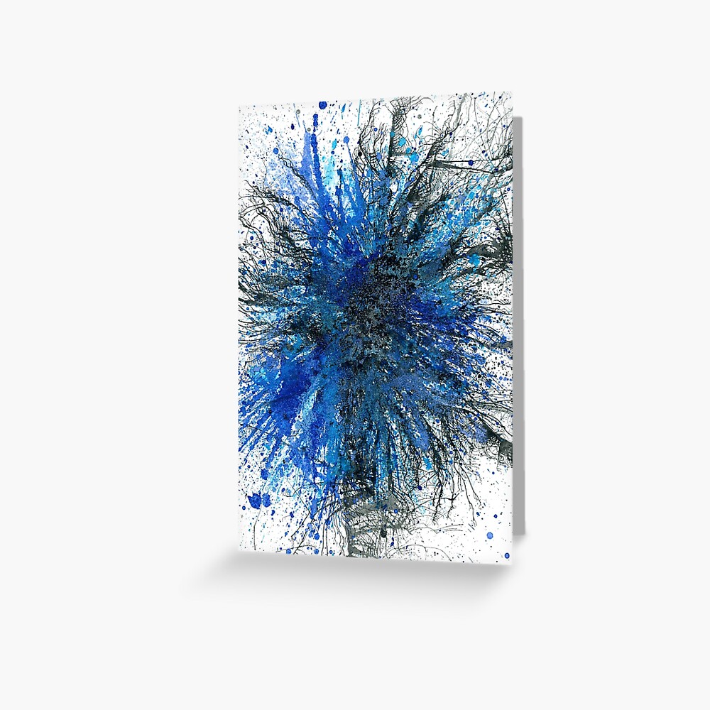 "Winter Solstice In Antarctica #489 Hand Painted OOAK Abstract Painting ...