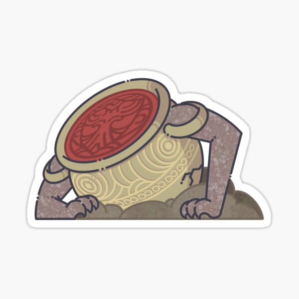 "Elden Ring: Iron Fist Alexander (Stuck)" Sticker for Sale by AzifOnQ ...