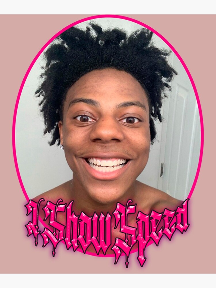 "IShowSpeed" Poster for Sale by VersiliLLC | Redbubble