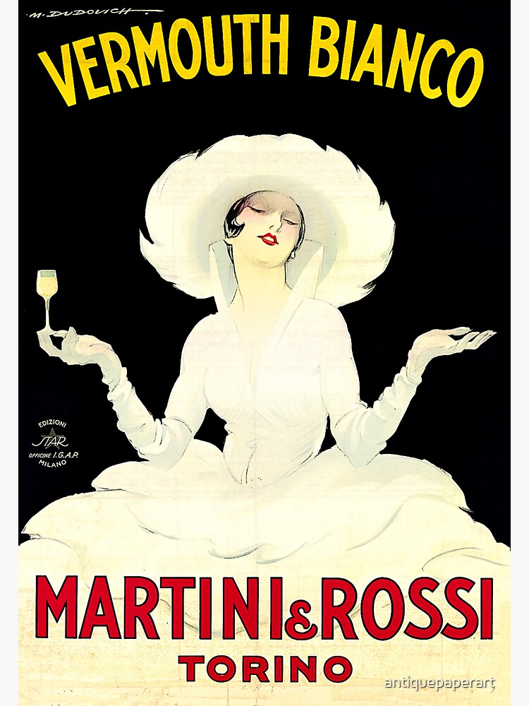 "Vintage Lithograph Advertising - Martini & Rossi, Leonetto Cappiello ...
