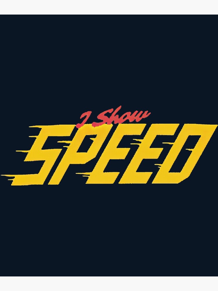 "IShowSpeed" Art Print for Sale by VersiliLLC | Redbubble