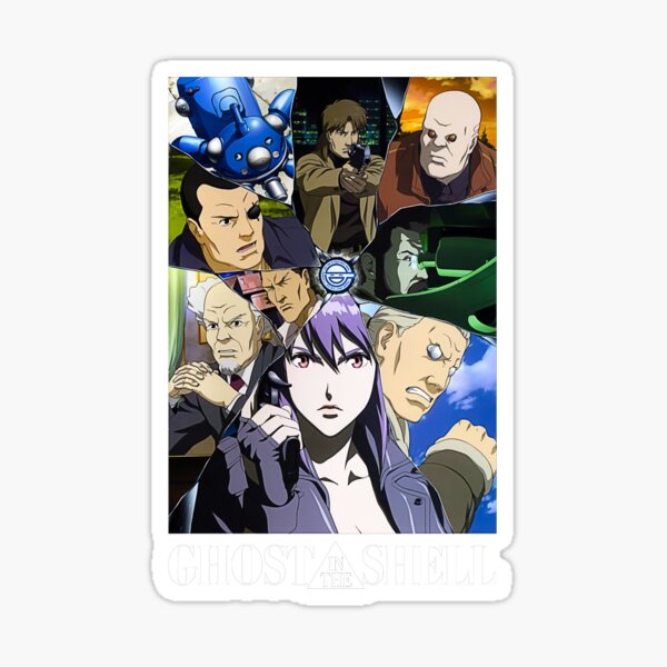 "Ghost In The Shell members akira ghost in shell" Sticker for Sale by ...