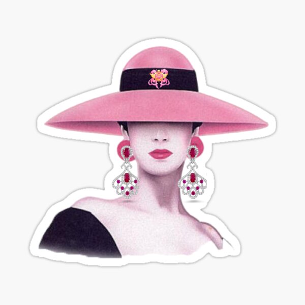 "IM THAT GIRL LADY IN PINK" Sticker for Sale by QWEENFIESTY | Redbubble
