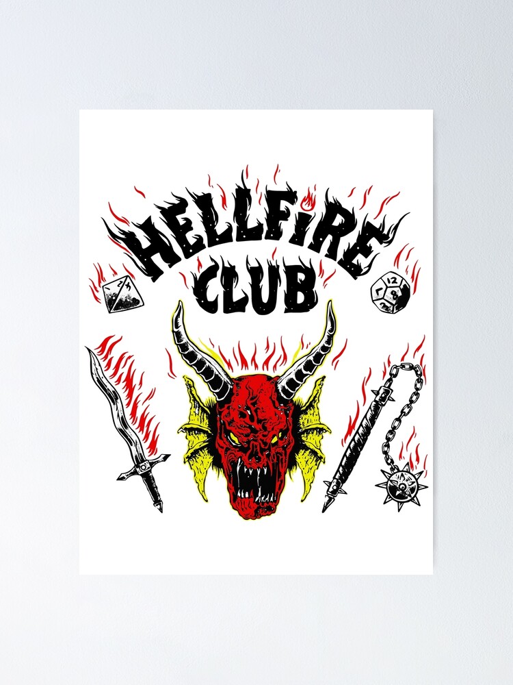 "Hellfire club classic t-shirts" Poster for Sale by GUY-NY | Redbubble