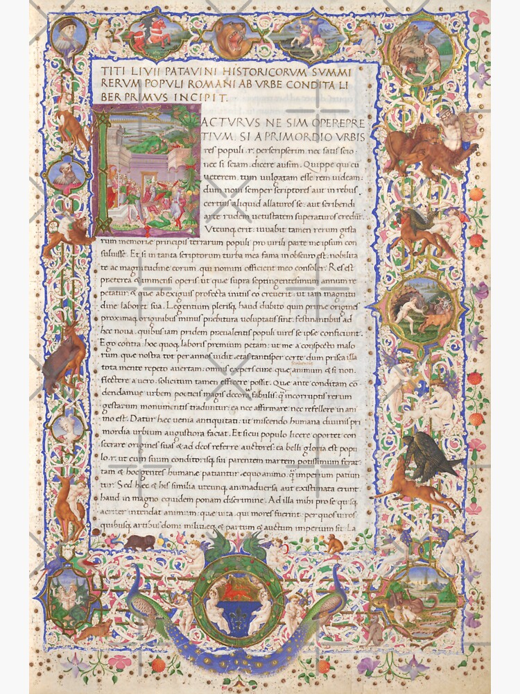 "Titus Livius, or Livy, History of Rome (Ab urbe condita) - Medieval ...