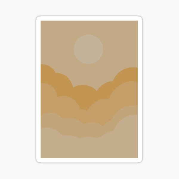 "Sunny Clouds 2" Sticker for Sale by StarCloudMoon | Redbubble