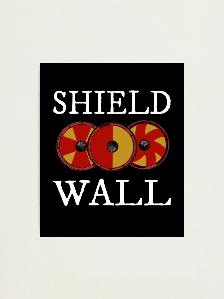 "Anglo-Saxon Shield Wall" Photographic Print for Sale by HSHistory ...