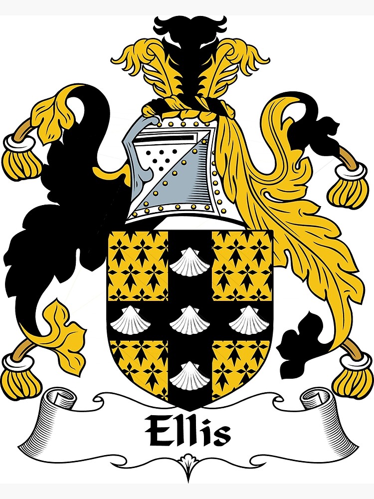 "Ellis" Poster for Sale by HaroldHeraldry | Redbubble