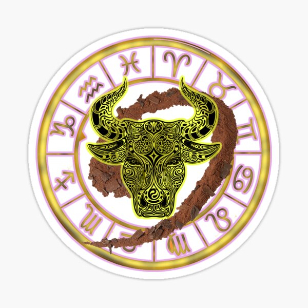 "Taurus" Sticker for Sale by Teodosija | Redbubble