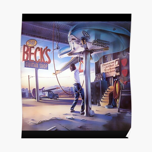 "Jeff Beck Jeff Becks Guitar Shop Poster" Poster for Sale by marissapru ...