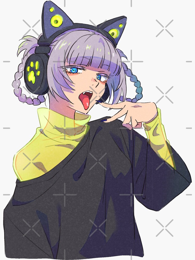 "Vampire Nazuna Nanakusa" Sticker for Sale by pemoha | Redbubble