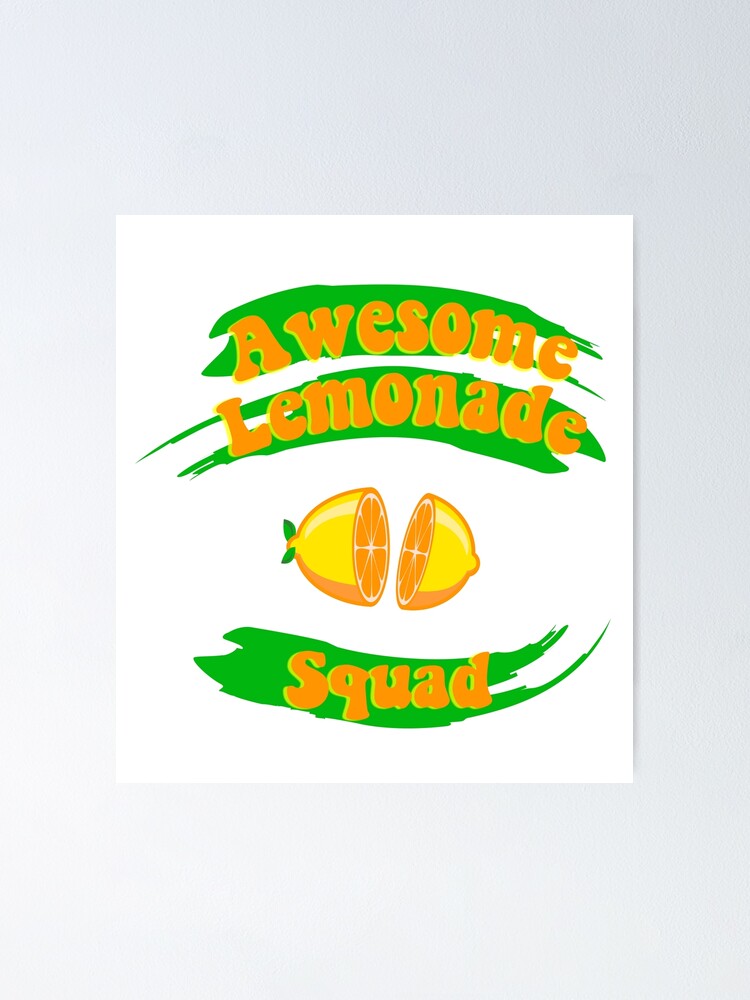 "Awesome Lemonade Squad - Summer T-Shirt - Awesome Lemonade Squad Stand ...
