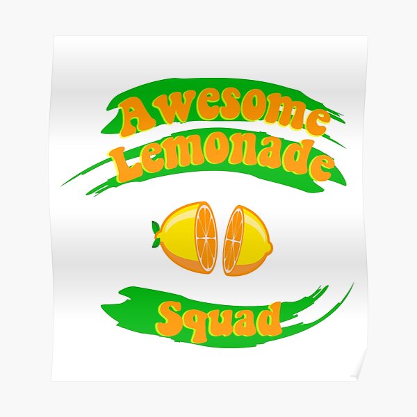 "Awesome Lemonade Squad - Summer T-Shirt - Awesome Lemonade Squad Stand ...