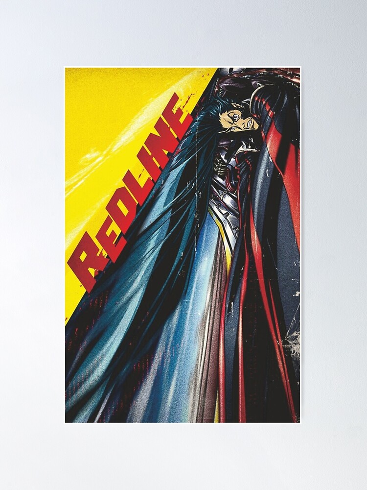 "Redline Movie Poster" Poster for Sale by jaydowning | Redbubble
