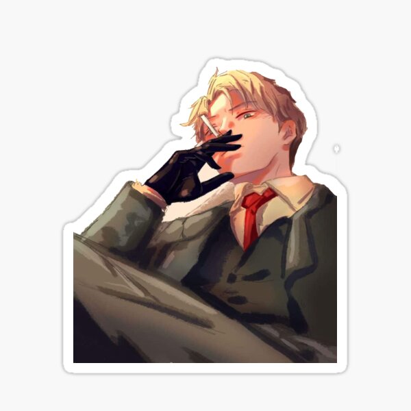 "Loid Forger -spy x family anime" Sticker for Sale by fouadanime ...