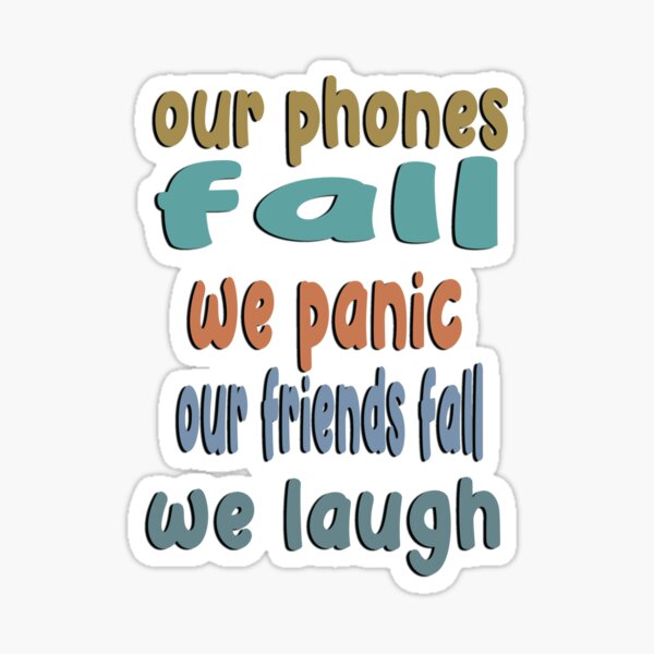 "Mobile Phone Addiction" Sticker for Sale by SydneyLoving | Redbubble