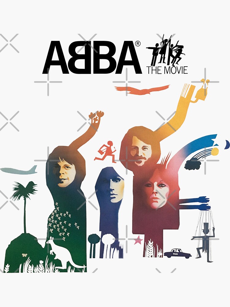 "Abba's" Sticker for Sale by TracyChittenden | Redbubble