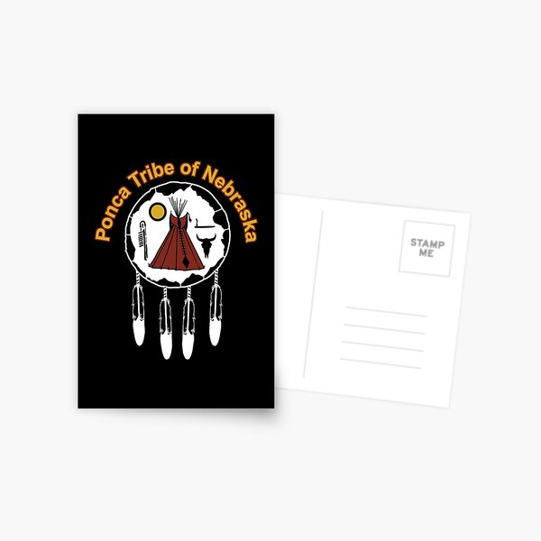 "Seal Of The Ponca Tribe Of Nebraska" Postcard for Sale by Pop-Pop-P ...