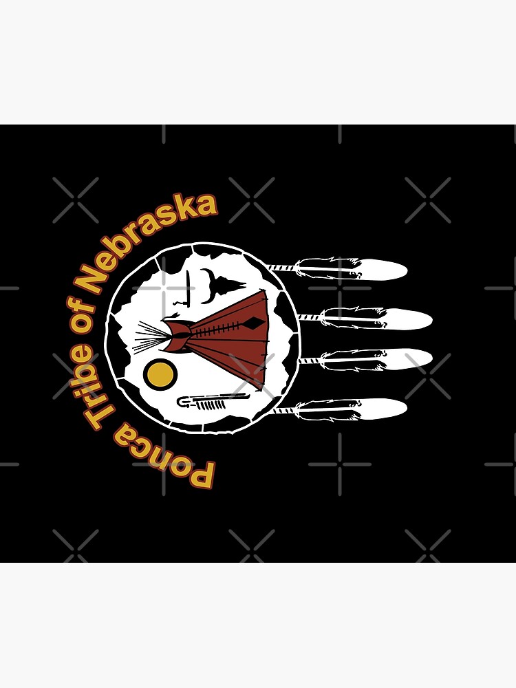 "Seal Of The Ponca Tribe Of Nebraska" Throw Blanket for Sale by Pop-Pop ...