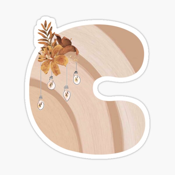 " Boho Alphabet" Sticker for Sale by KZClassic | Redbubble