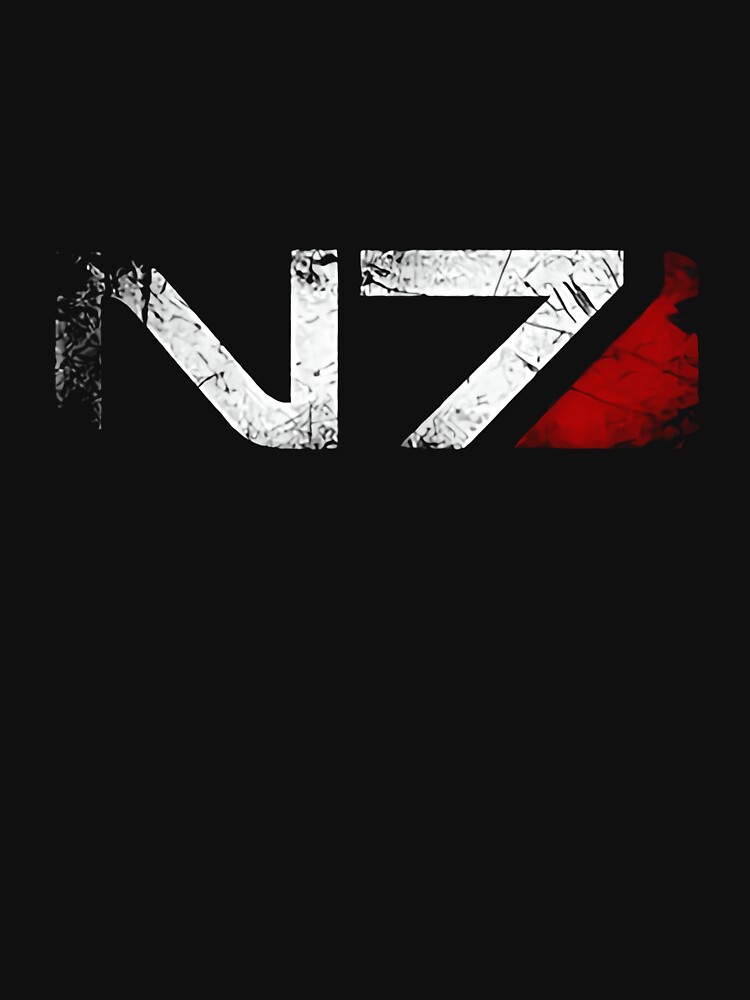 "Mass Effect N7 Logo" T-shirt for Sale by SarahDesignsPT | Redbubble ...