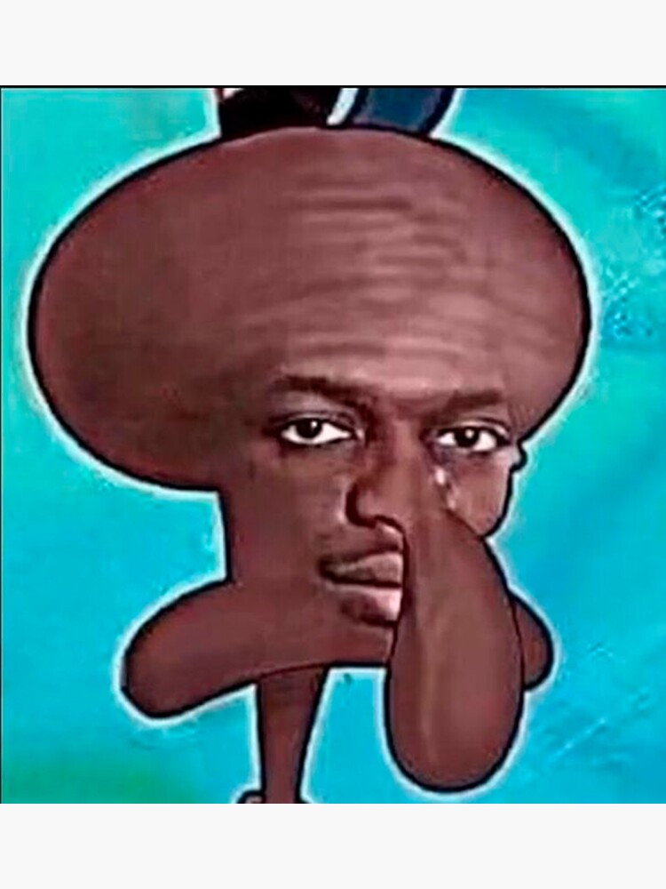 "KSI meme, KSI Squidward crossover meme" Sticker for Sale by michaalec ...