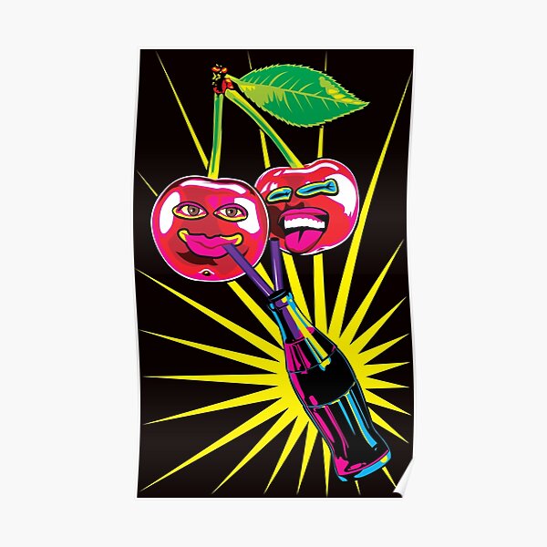 "Cherry Kola Original " Poster for Sale by JahSunny | Redbubble