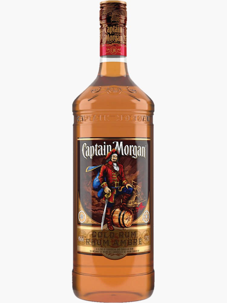 "Golden rum - Captain Morgan" Sticker for Sale by hasantha98 | Redbubble