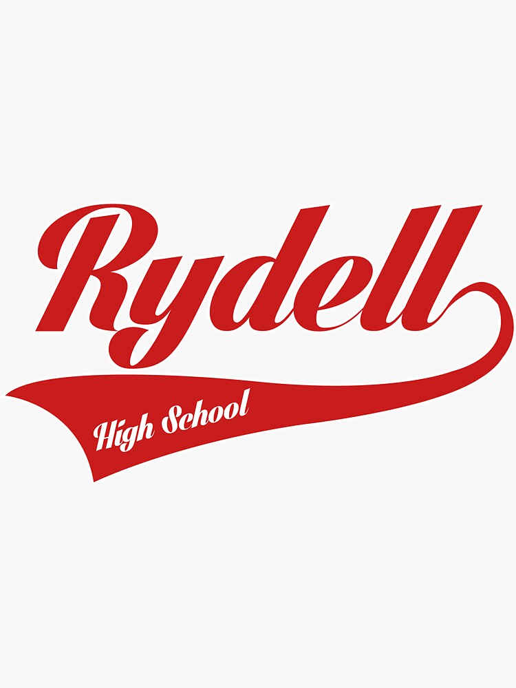"Rydell High" Sticker for Sale by Emma Lee | Redbubble