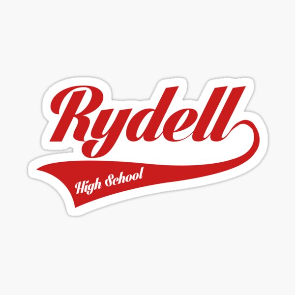"Rydell High" Sticker for Sale by Emma Lee | Redbubble