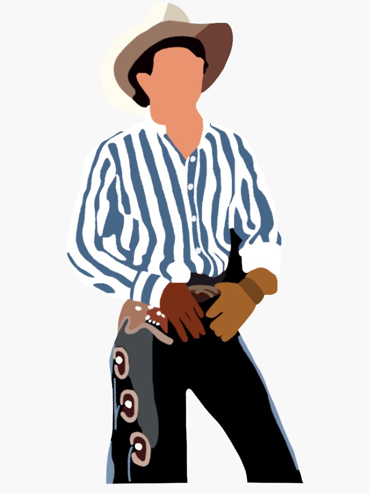 "Lane Frost" Sticker for Sale by Mghillustration | Redbubble