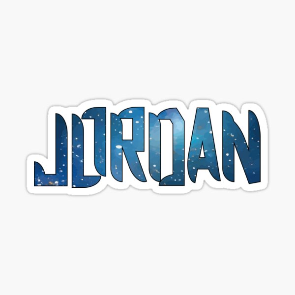"JORDAN Name IV - My name is JORDAN - typography name - Galaxy Vibe ...
