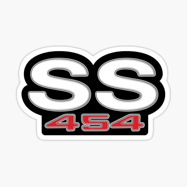 "Chevelle SS 454" Sticker for Sale by Jayiscool71 | Redbubble
