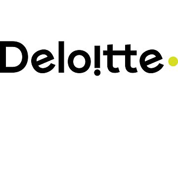 "Deloitte" Sticker for Sale by store-12 | Redbubble