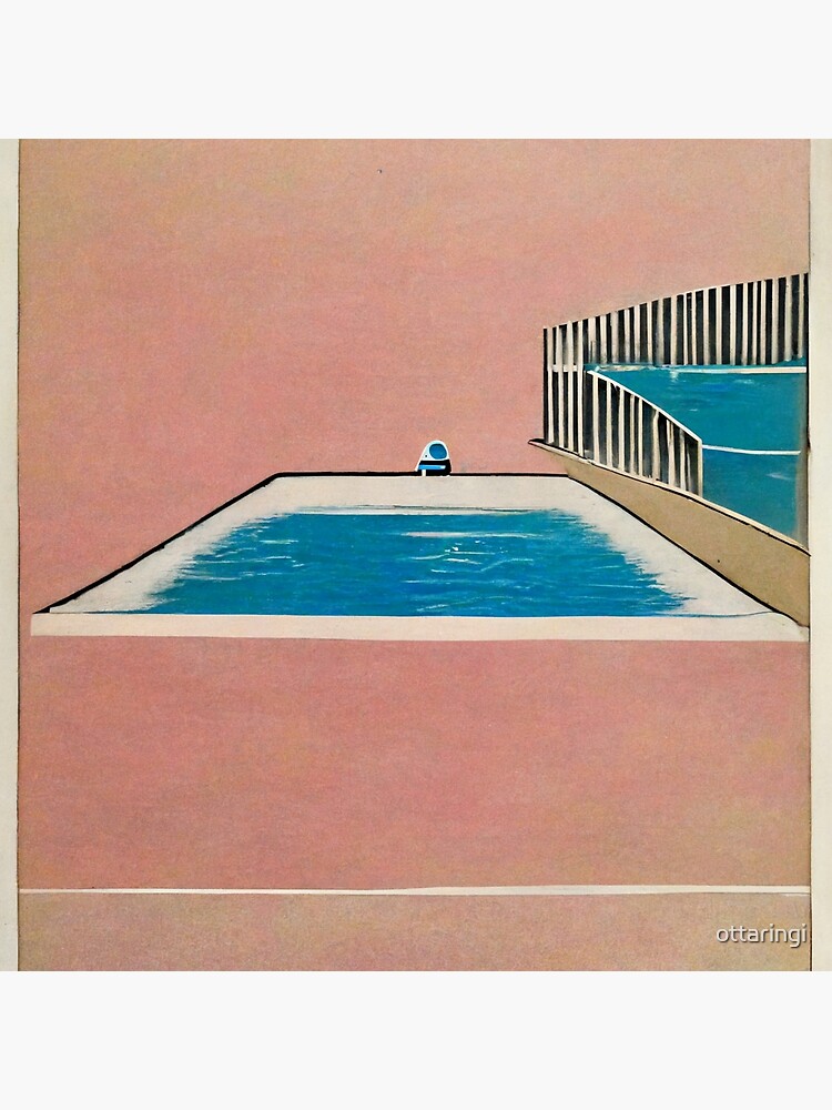 "Abstract Pastel Swimming Pool" Poster for Sale by ottaringi | Redbubble