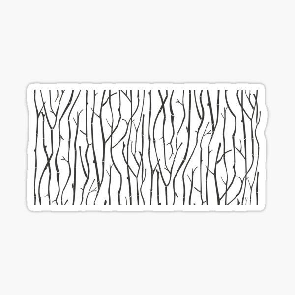 "Branches" Sticker for Sale by carriecantwell | Redbubble