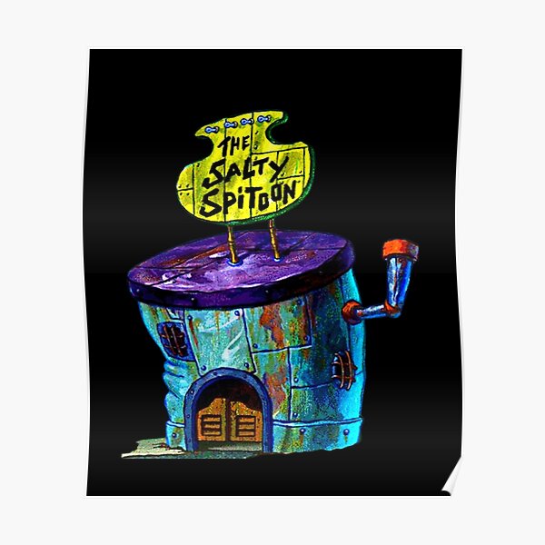 "Salty Spittoon" Poster for Sale by ShopBetter1 | Redbubble