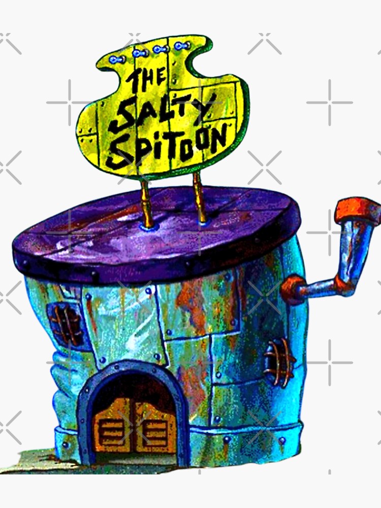 "Salty Spittoon" Sticker for Sale by ShopBetter1 | Redbubble