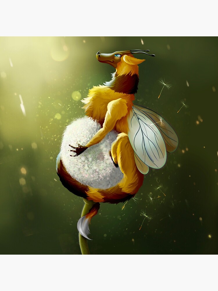 "Dandelion Dragon " Poster for Sale by Starr-fall | Redbubble