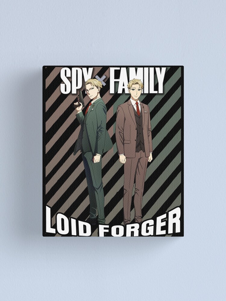 "Spy x Family Loid Forger Double Face" Canvas Print for Sale by Hunter ...