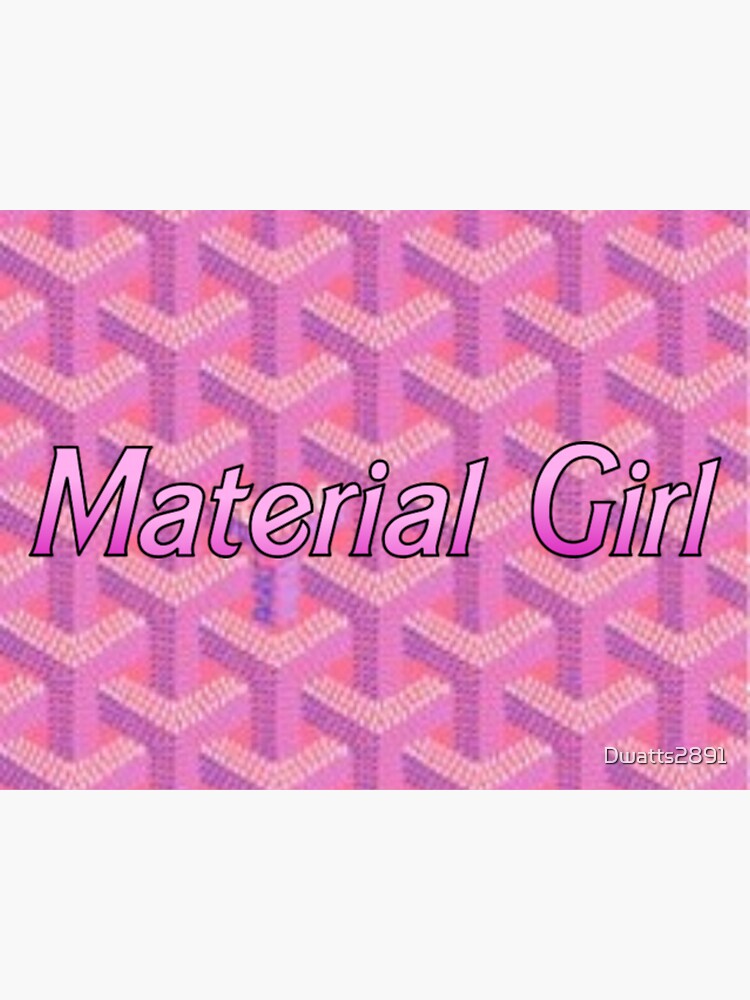"Goyard Material Girl hot pink" Sticker for Sale by Dwatts2891 | Redbubble
