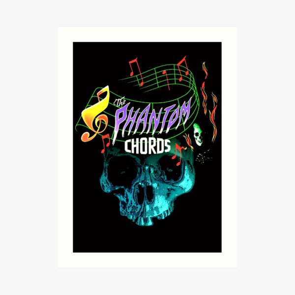 "THE PHANTOM CHORDS" Art Print for Sale by shnooks | Redbubble