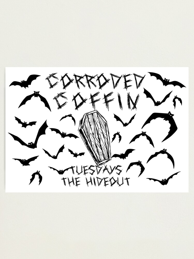 "Corroded Coffin @ The Hideout Poster | Stranger Things, Eddie Munson ...