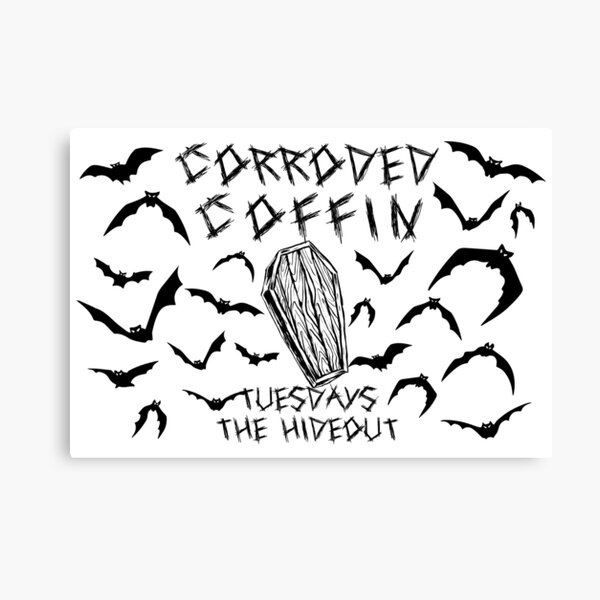 "Corroded Coffin @ The Hideout Poster | Stranger Things, Eddie Munson ...