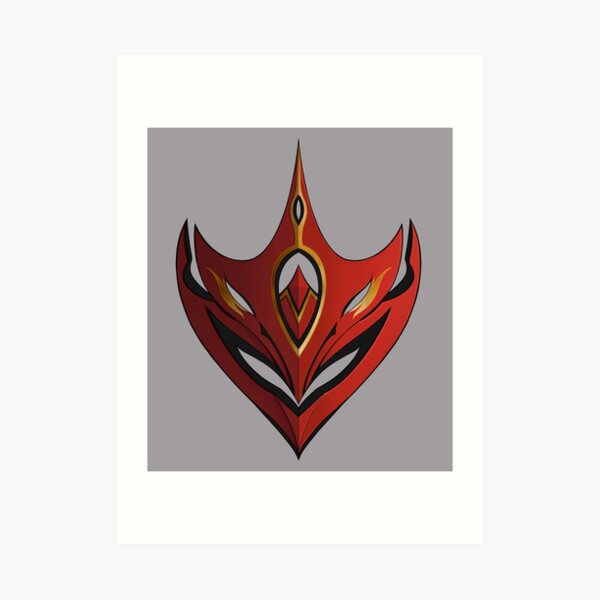 "Childe - Tartaglia Fatui Mask" Art Print for Sale by YukineShop ...