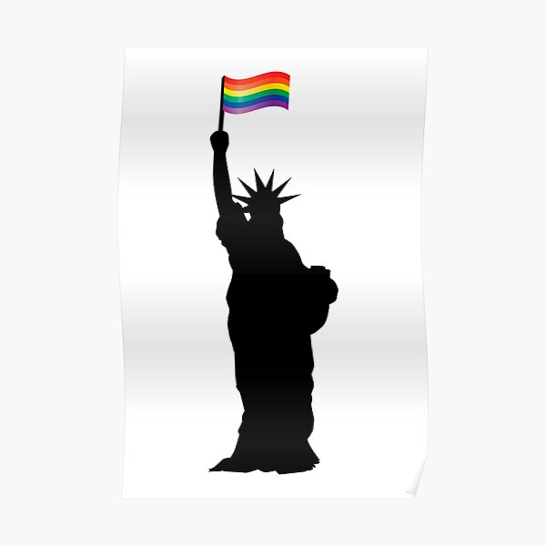 "Proud Statue of Liberty" Poster for Sale by asokolovski | Redbubble