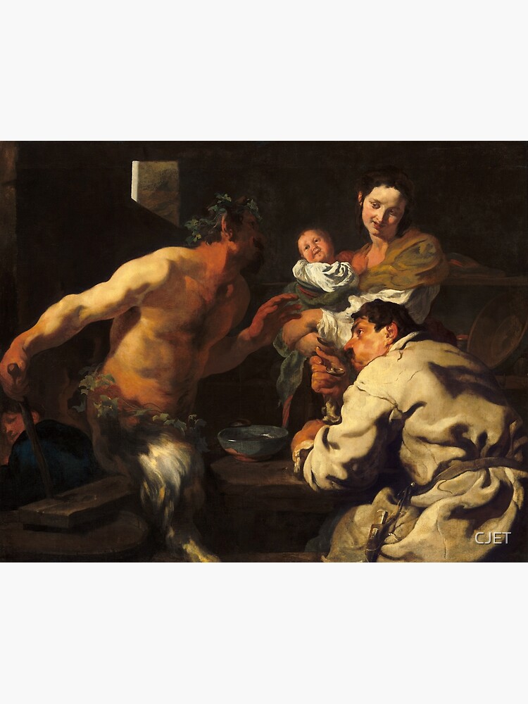 Póster «El sátiro y el campesino | Juan Liss | 1626 Arte de la ...